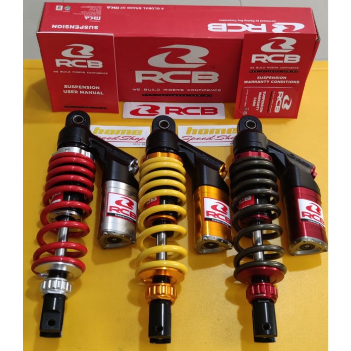 Jual Shock Breaker Belakang Tabung Rebound Racing Boy RCB 295mm DB5 ...