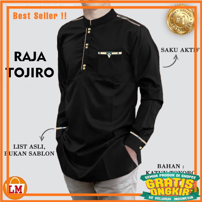 Jual BAJU KOKO MUSLIM DESAIN BARU KEKINIAN / LM 23554 - 23560 Baju Koko ...