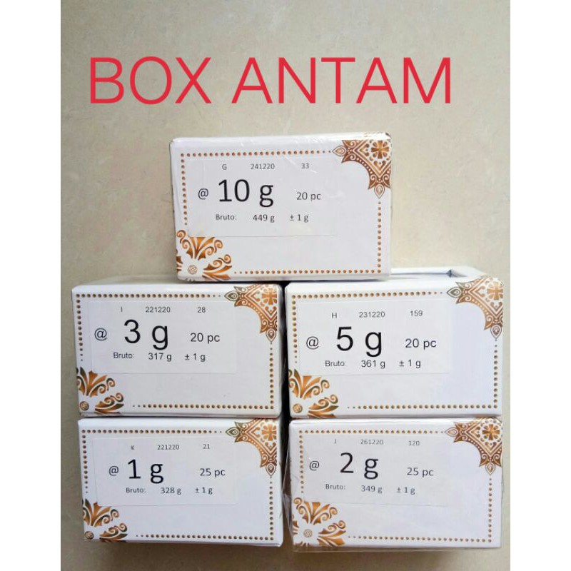 Jual Box Logam Mulia Emas Antam | Shopee Indonesia