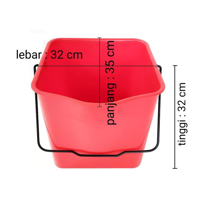Jual !!!!!!] Bucket Ember Pel 25 Liter | Refill Double Bucket Kerangka ...