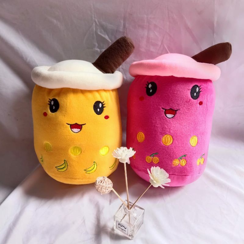 Jual Boneka boba es krim ice cream dan boba lucu kekinian SNI | Shopee ...