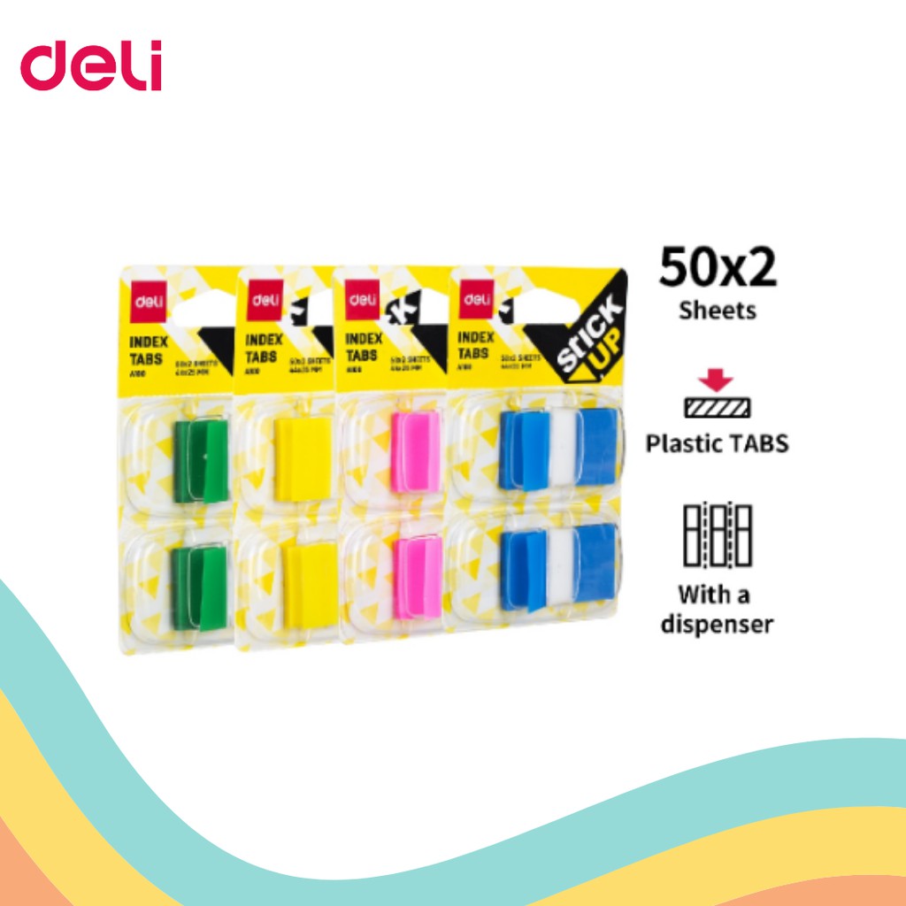 Jual STICK NOTE DELI EA-10001 FILM INDEX (1 PCS) | Shopee Indonesia