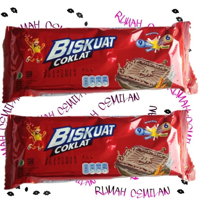 Jual BISKUAT COKLAT 60GR | Shopee Indonesia