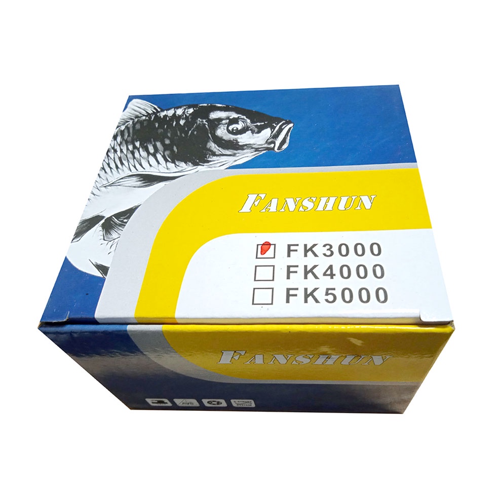 Jual Debao Fanshun Reel Pancing Spinning FK3000 13+1 Ball Bearing - Black | Shopee Indonesia