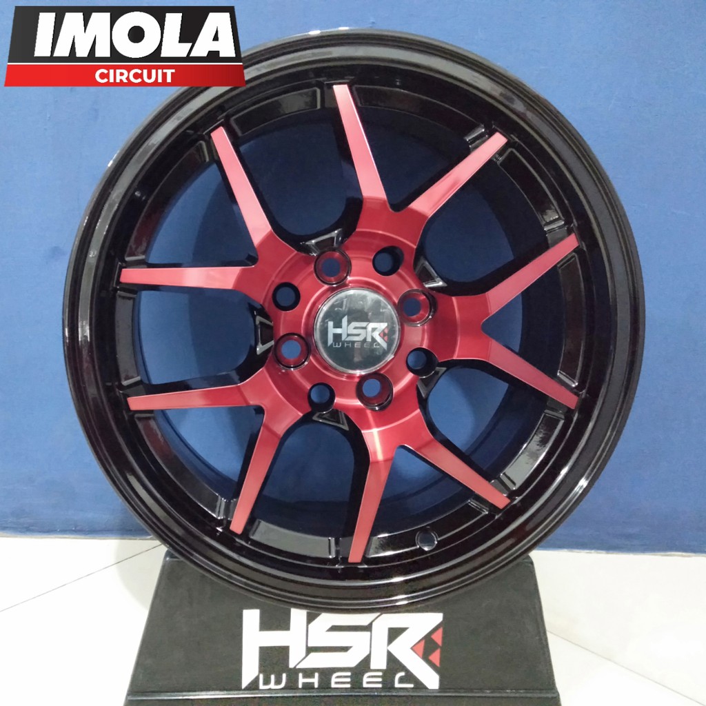Jual Velg mobil sigra ring 15 HSR HYURA BOROKO 02 R15 lebar 6,5 baut ...