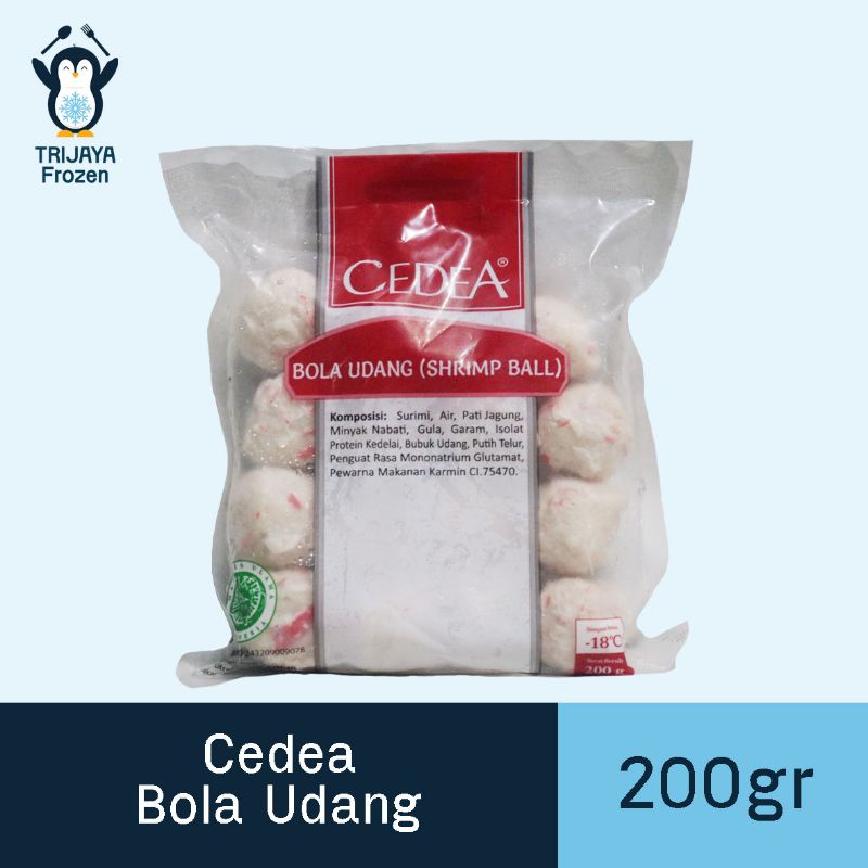 Jual Cedea Bola Udang (Shrimp Ball) 200 gr | Shopee Indonesia