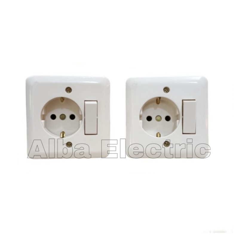 Jual BROCO IB Saklar Engkel + Stop Kontak Arde Inbow Tanam Tembok SNI Saklar Engkel dan Stop ...