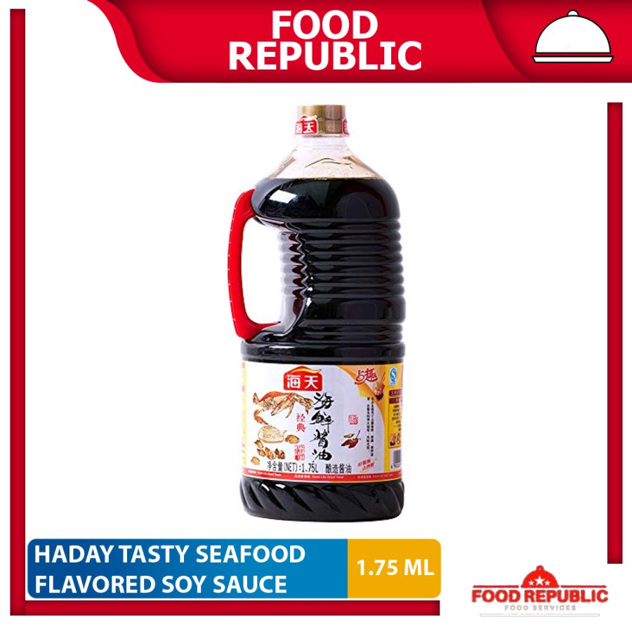Jual Haday Seafood Soy Sauce 1.75LTR Kecap Asin Tasty HaiTian Halal ...