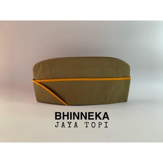 Jual Topi Mut / Mutz ASN / PEMDA / PNS LIS KUNING | Shopee Indonesia