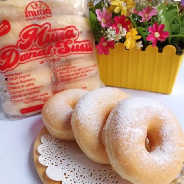Jual Donut Muna Original/ Donat susu | Shopee Indonesia