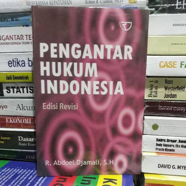 Jual PENGANTAR HUKUM INDONESIA Edisi Revisi By R.Abdoel Djamali | Shopee Indonesia
