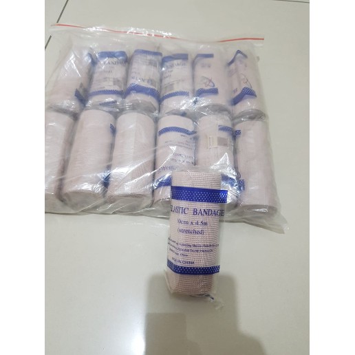 Jual [ GRAYSTORE178 ] Elastic Bandage 4 Inch Perban Elastis 10 cm x 4 ...