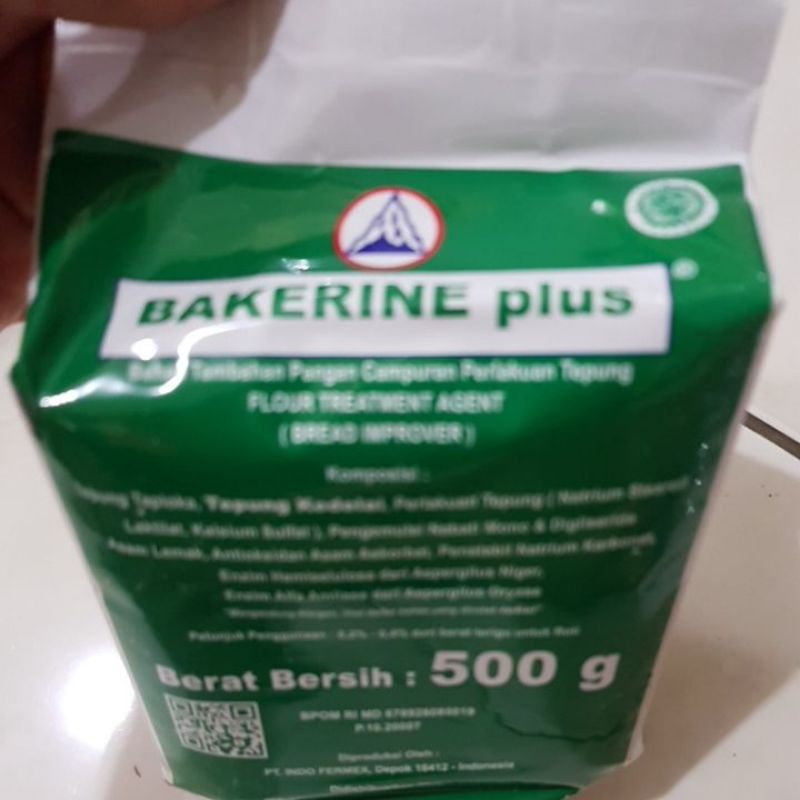 Jual Bread improver bakerine plus repack 50gr, exp lama, pemutih kue | Shopee Indonesia
