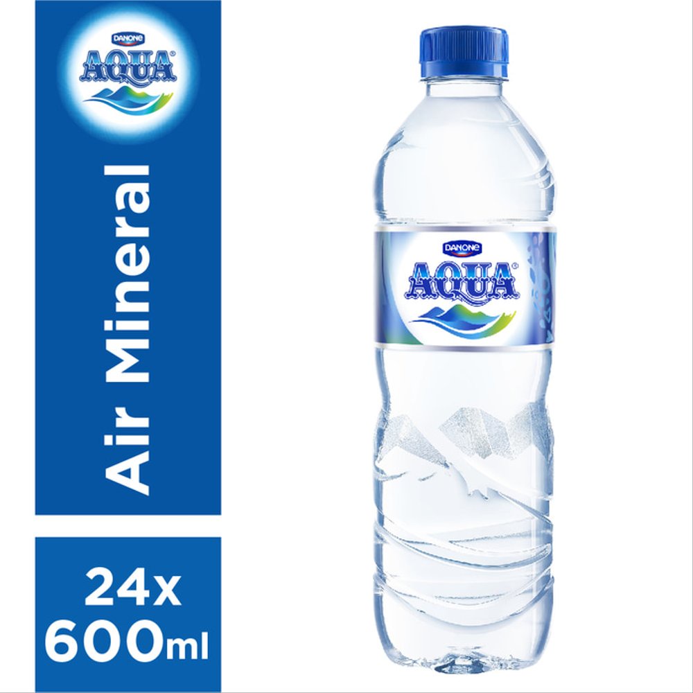 Jual Aqua Botol 600ml isi 24 Pcs | Shopee Indonesia