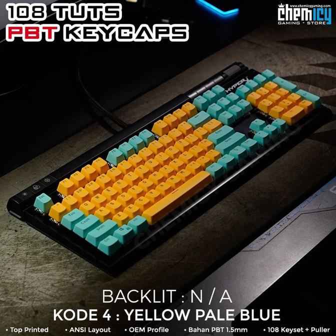 Jual Keycaps 108 Pbt Oem For Mechanical Keyboard | Shopee Indonesia