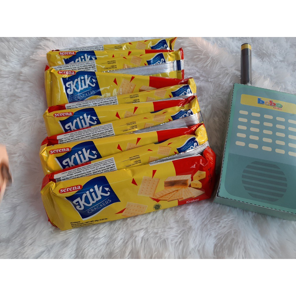 Jual Klik Crackers Serena Renteng, jika besar dpt 5bh atau kecil dpt ...