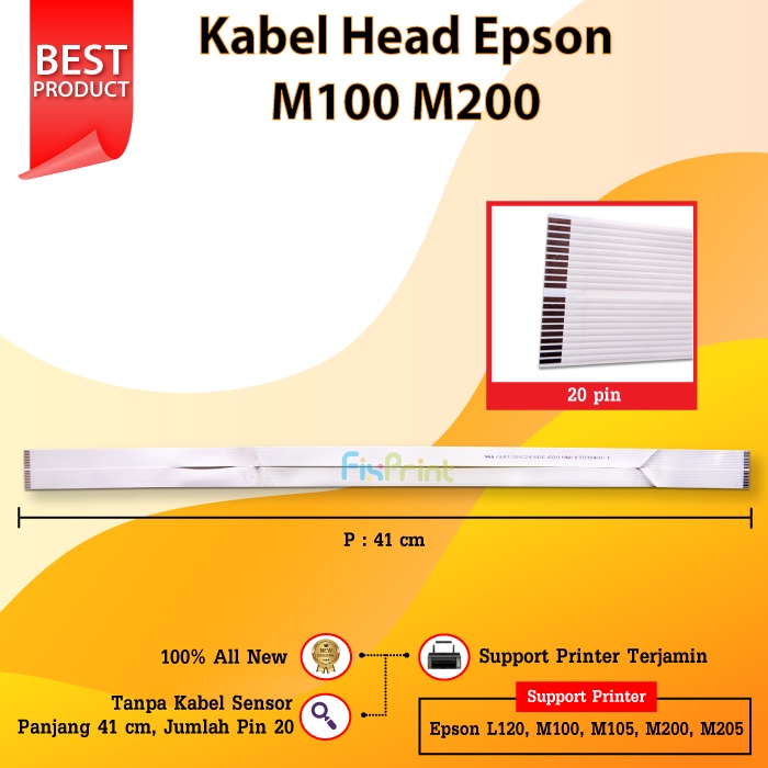 Jual Kabel Head Epson L120, Cable Flexible Epson L120 (Tanpa Kabel ...