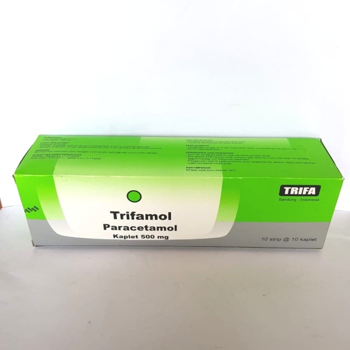 Jual Trifamol 500 Mg Isi 10 tablet | Shopee Indonesia