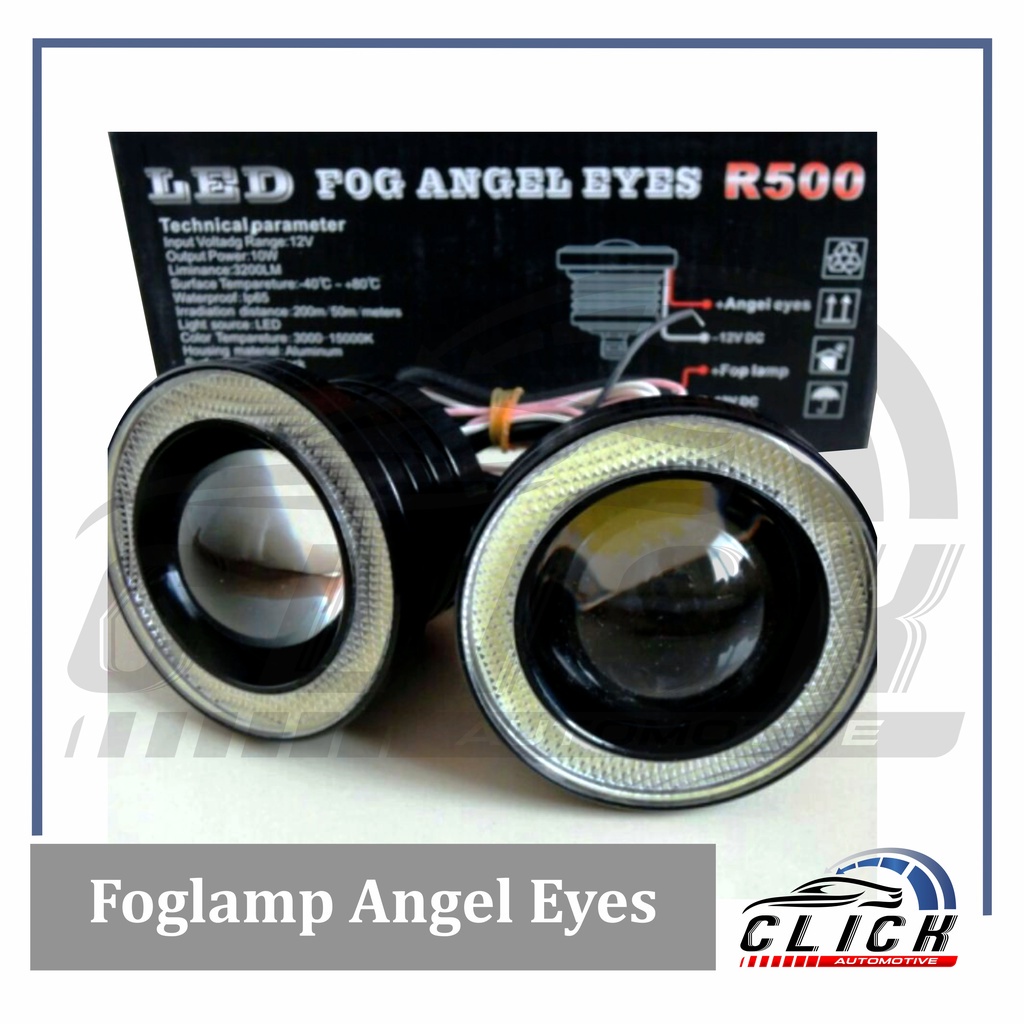 Jual Foglamp led Angel eyes 89 mm / Led Fog Lamp Angel Eye Mobil ...