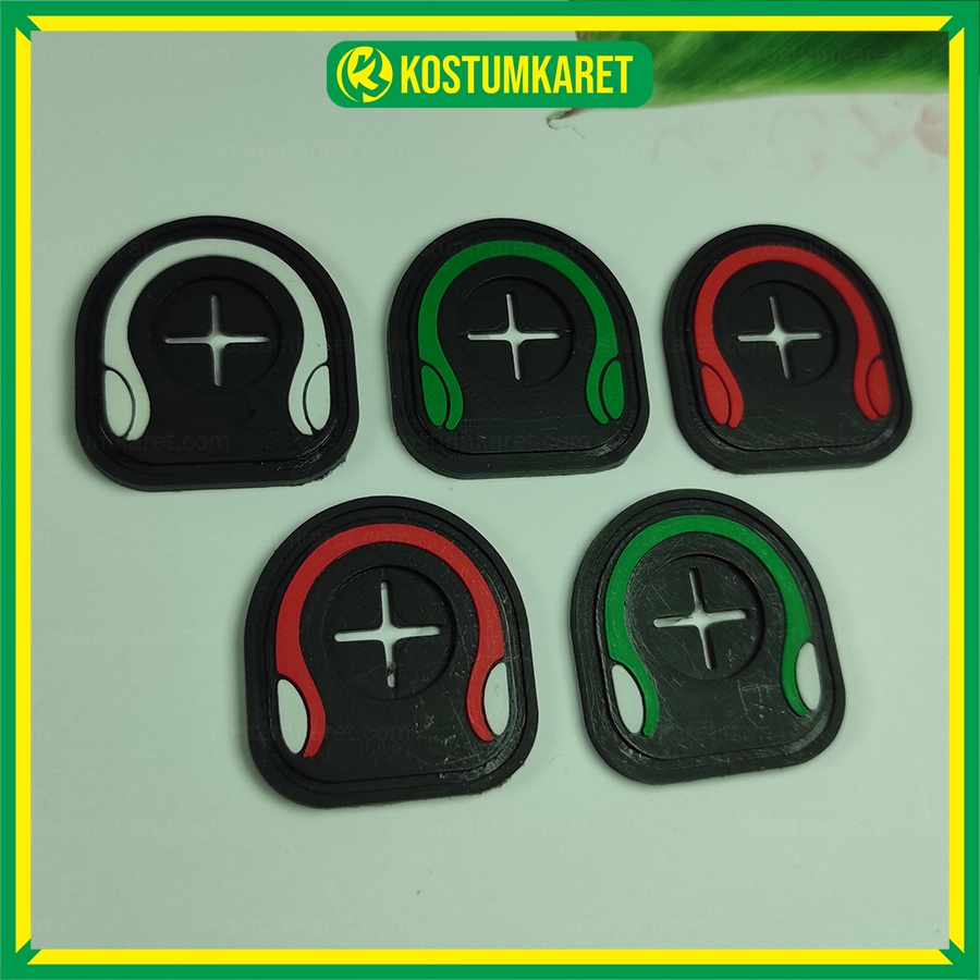 Jual [ ISI 100 Pcs ] Lobang Headset Bahan rubber karet pvc untuk ...