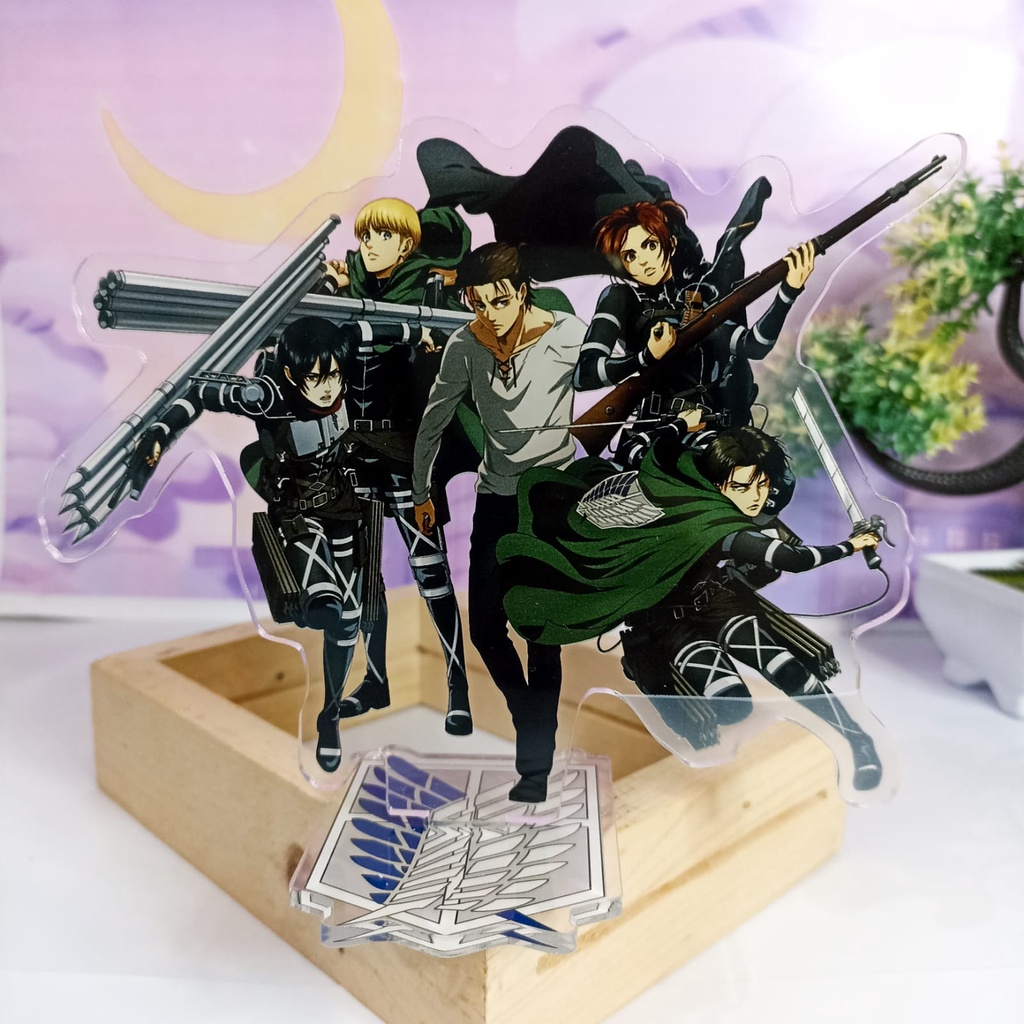 Jual Acrylic Stand Figure Anime Standee Akrilik ANIME Attack On Titan ...