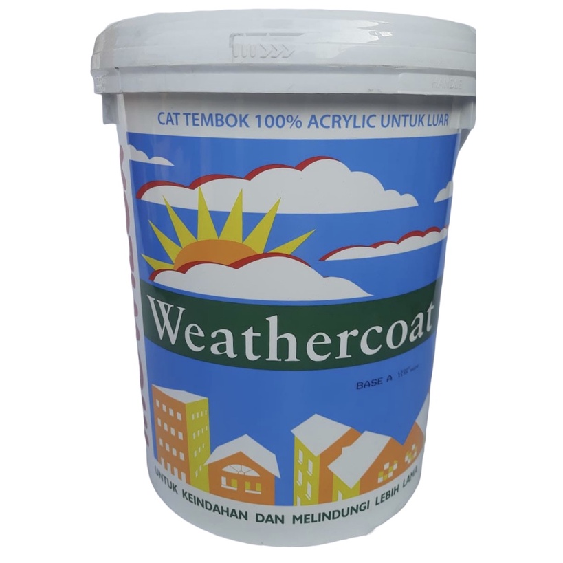Jual Cat Tembok Eksterior Premium Mowilex Weathercoat 20 Ltr Shopee