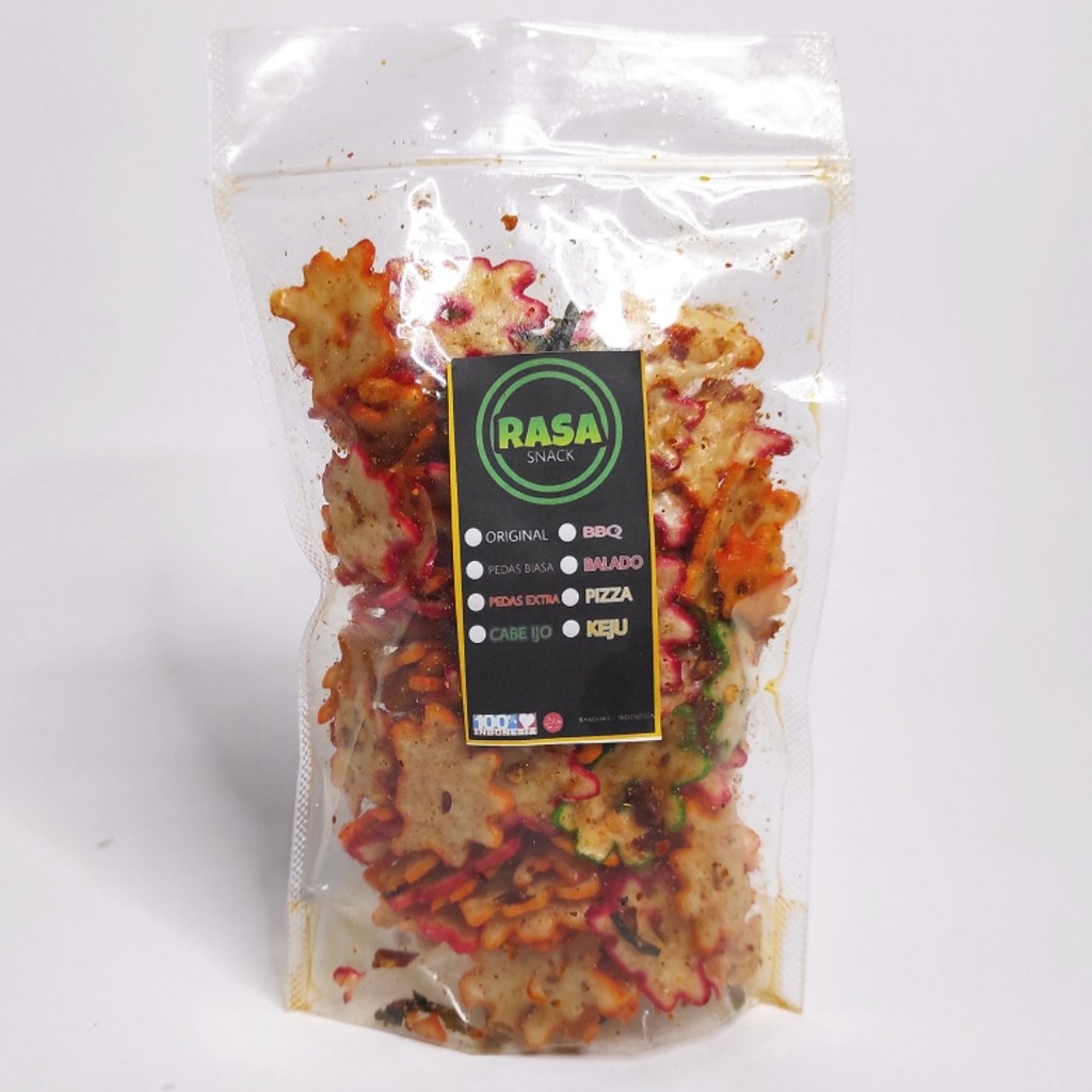 Jual Seblak Kerupuk Bunga 50gr Pedas Daun Jeruk | Shopee Indonesia