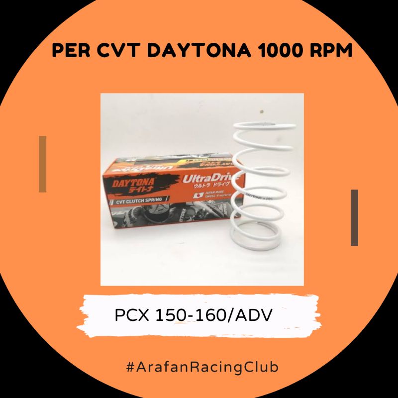 Jual Per Cvt Daytona 1000 Rpm Pcx 150-160 Adv | Shopee Indonesia
