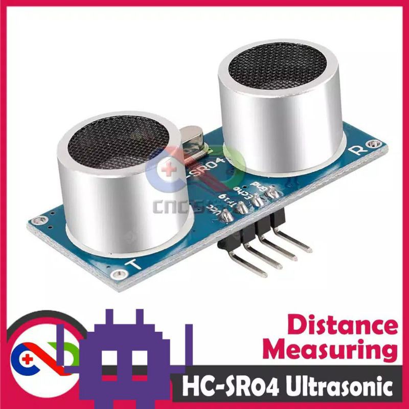Jual Modul Hc Sr04 Sensor Jarak Ultrasonik Wave Sr04 Ultrasonic Module
