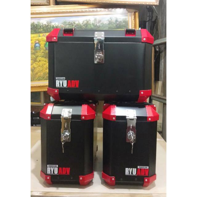 Jual Satu paket sidbox 30 liter dan top box 38 liter | Shopee Indonesia