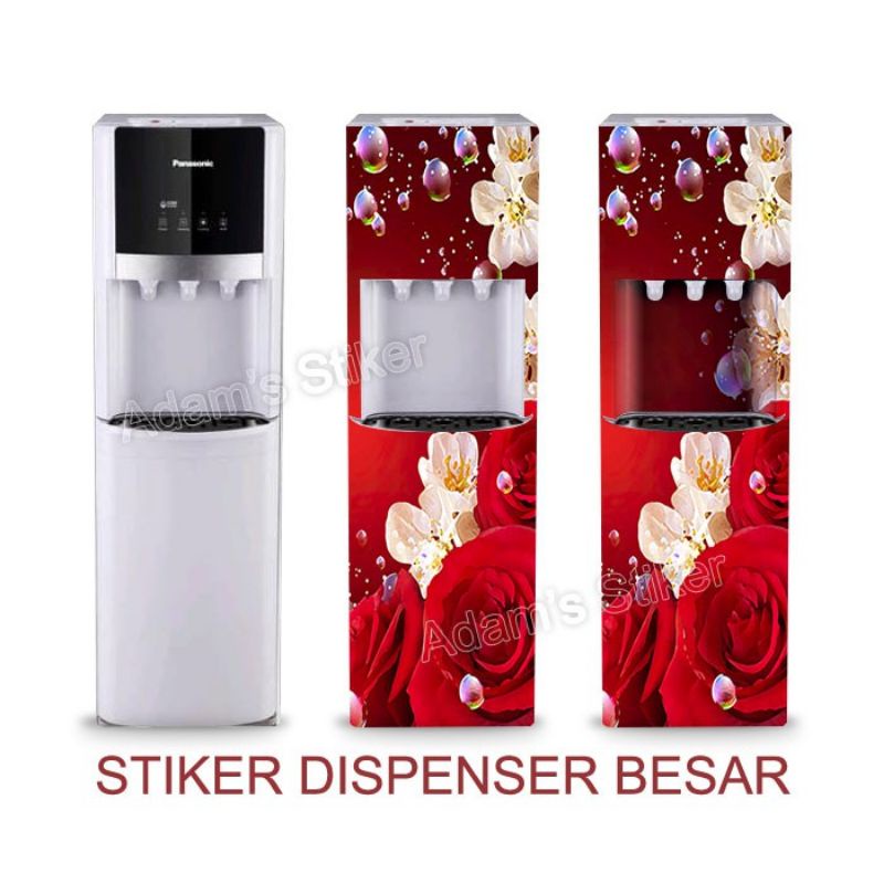 Jual stiker Dispenser Besar motif bunga SC187 | Shopee Indonesia