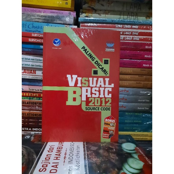 Jual BUKU ORIGINAL PALING DICARI:VISUAL BASIC 2012 SOURCE CODE | Shopee ...