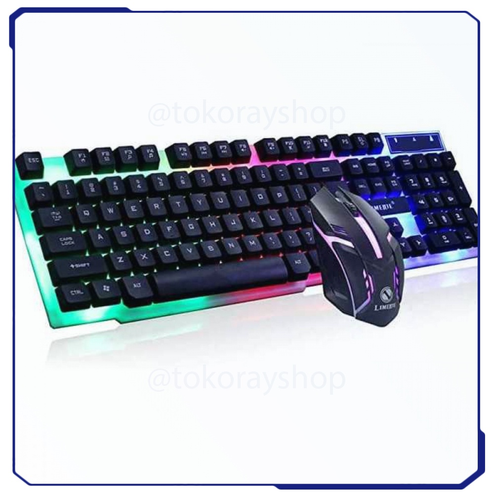 Jual Combo Gaming Keyboard RGB with Mouse - GTX300 | Shopee Indonesia