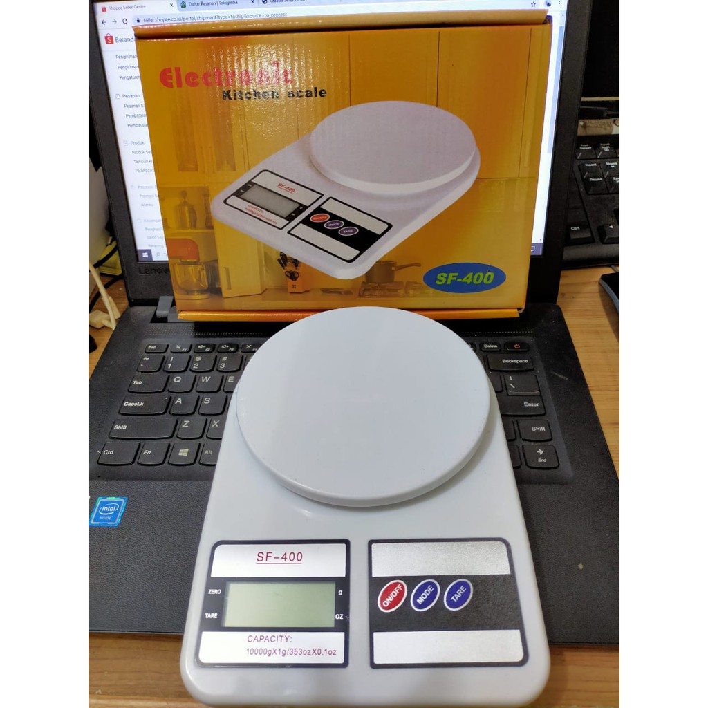Jual (VCM) TIMBANGAN KUE DIGITAL SF400 / TIMBANGAN DAPUR DIGITAL ...