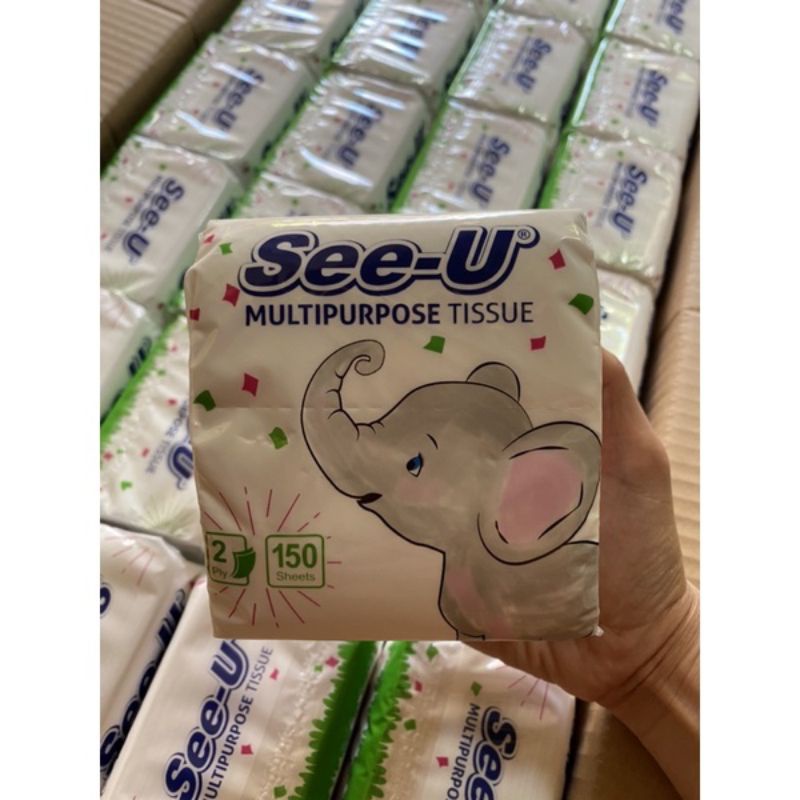 Jual Tisu Pop Up See U 150 sheets | Shopee Indonesia