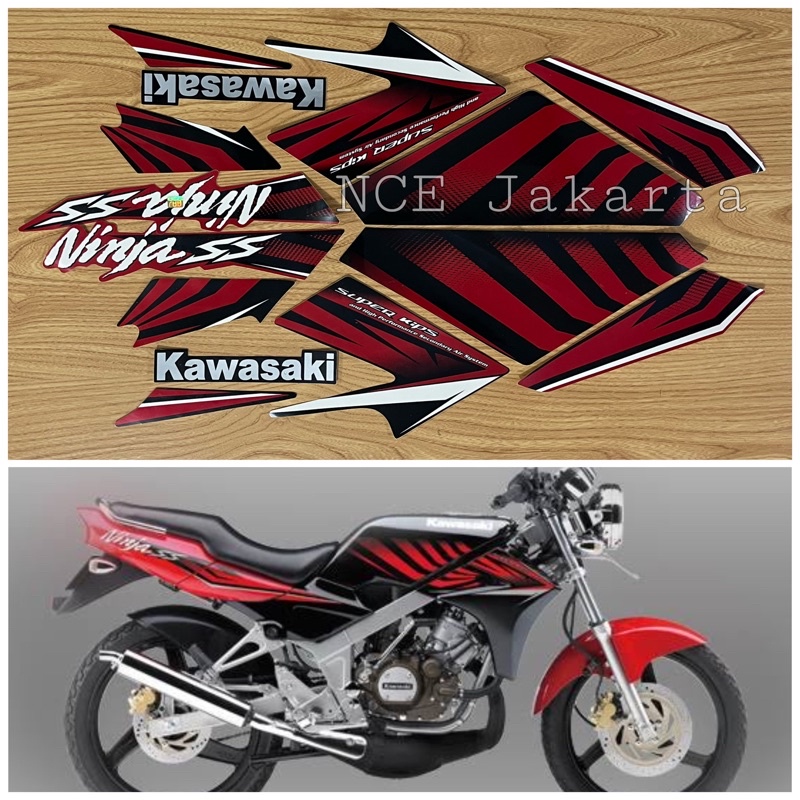 Jual STIKER STRIPING NINJA SS 2014 MERAH | Shopee Indonesia