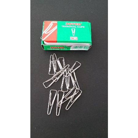 Jual Trigonal Clip / Clip / Clip Segitiga / Clip Kertas | Shopee Indonesia