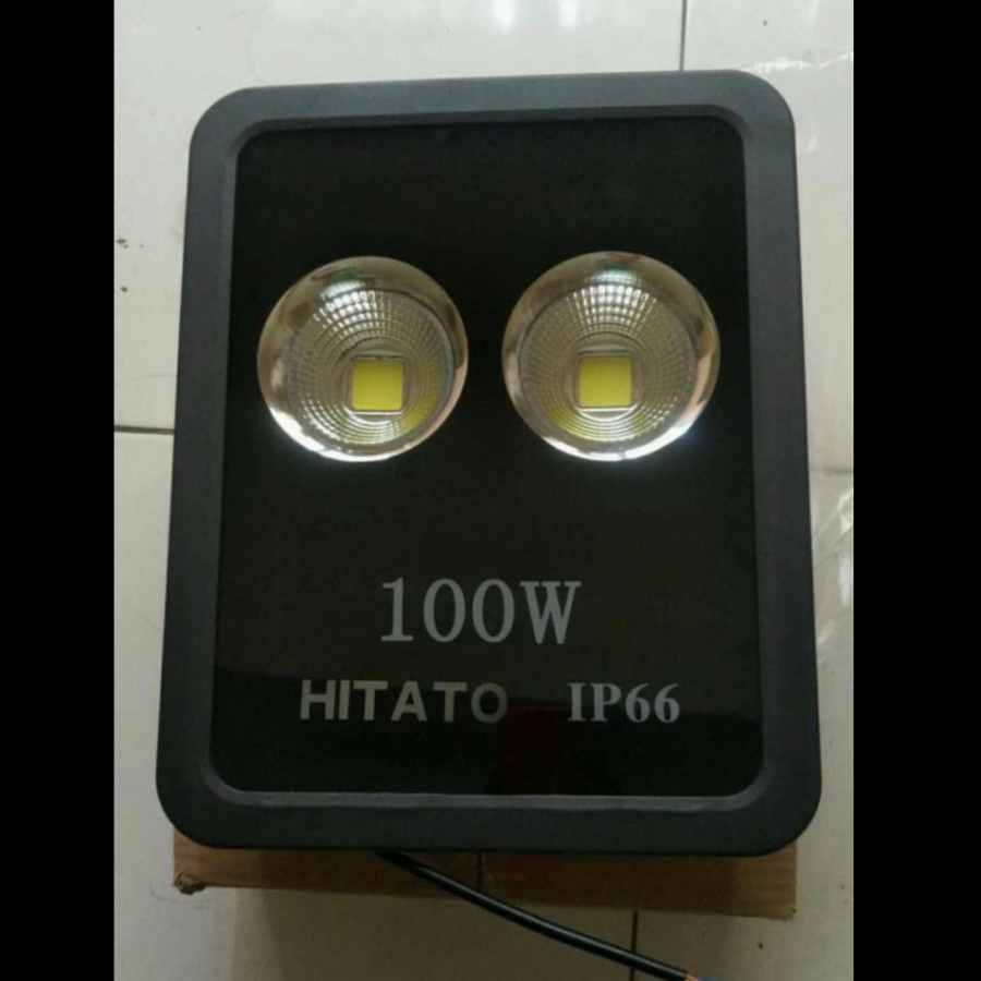 Jual Hitato Lampu Sorot LED Mata Besar 100W | Shopee Indonesia