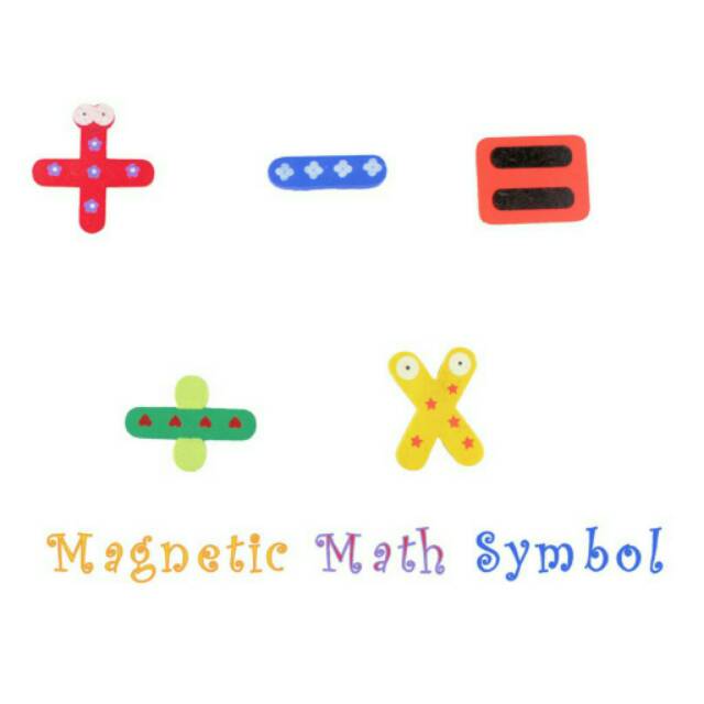 Jual Magnet Simbol Matematika / Magnetic Math Symbol | Shopee Indonesia