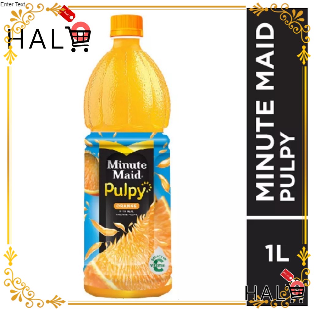 Jual MINUTE MAID PULPY ORANGE 1000ML | Shopee Indonesia