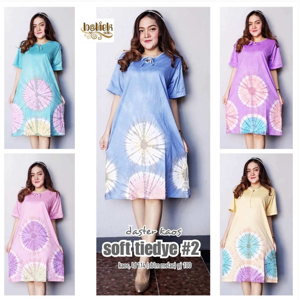 Jual Daster kaos Tie Dye Jumputan Pekalongan diana | Shopee Indonesia