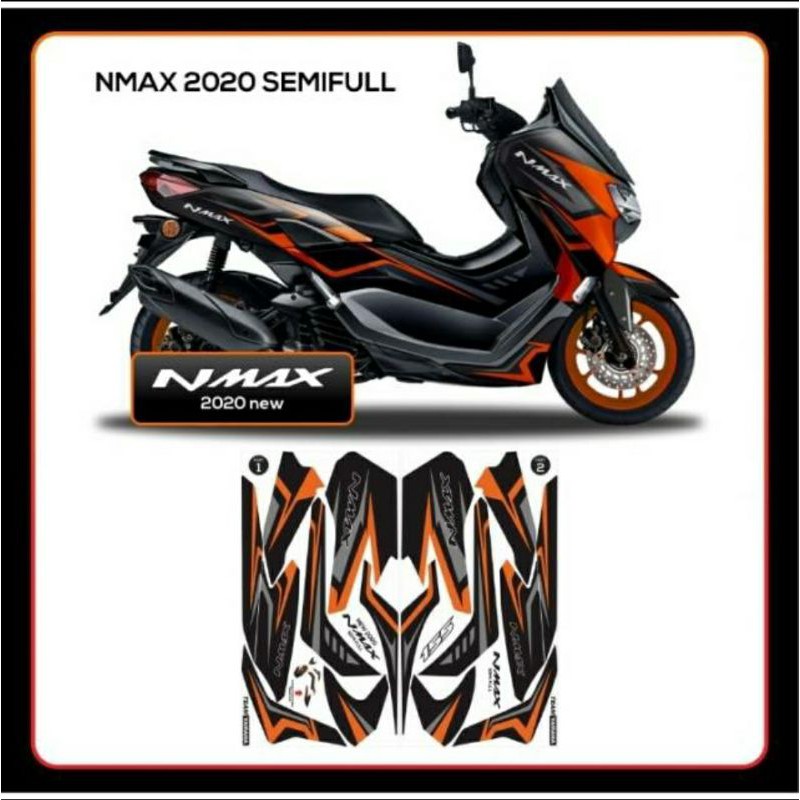 Jual Striping Stiker all-new nmax 2020 semi full | Shopee Indonesia