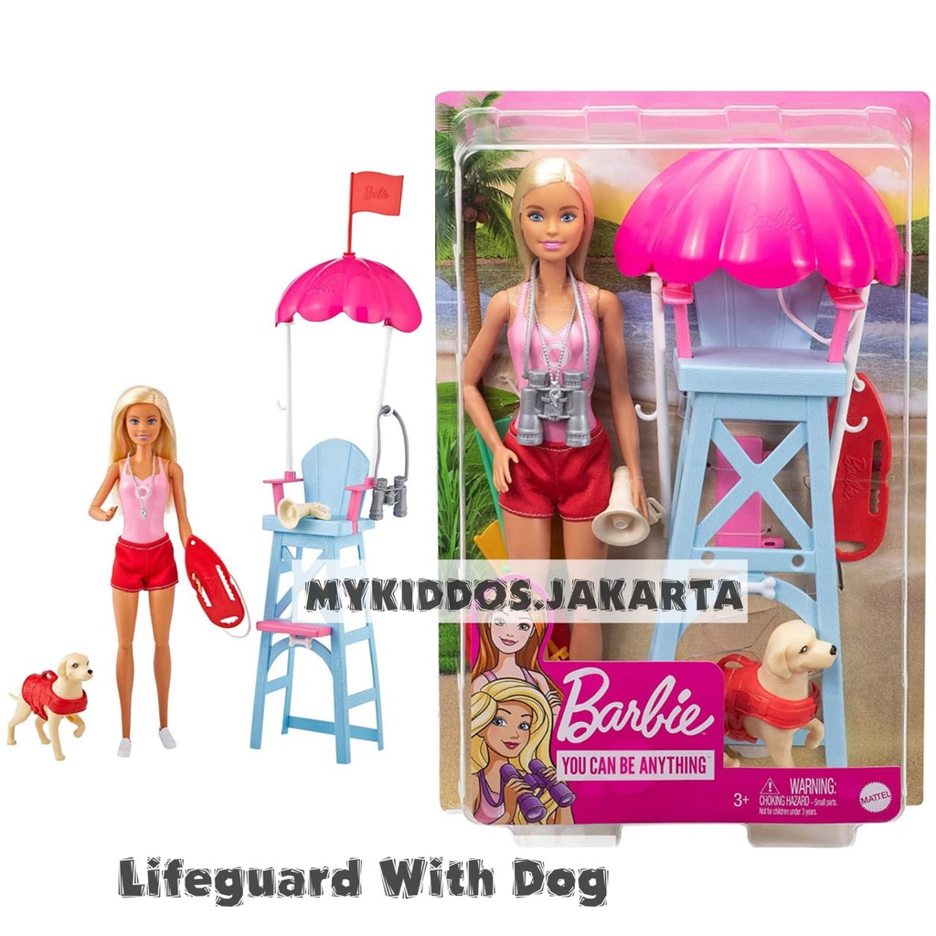 Jual Boneka Barbie Mattle LIFEGUARD Playset [Original] | Shopee Indonesia