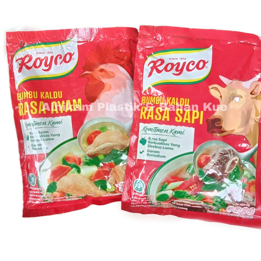 Jual Royco Bumbu Kaldu Sapi/Ayam 100gr | Shopee Indonesia