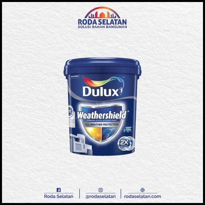 Jual Cat Tembok Dulux Weathershield Marigold 44505 20 Liter Shopee