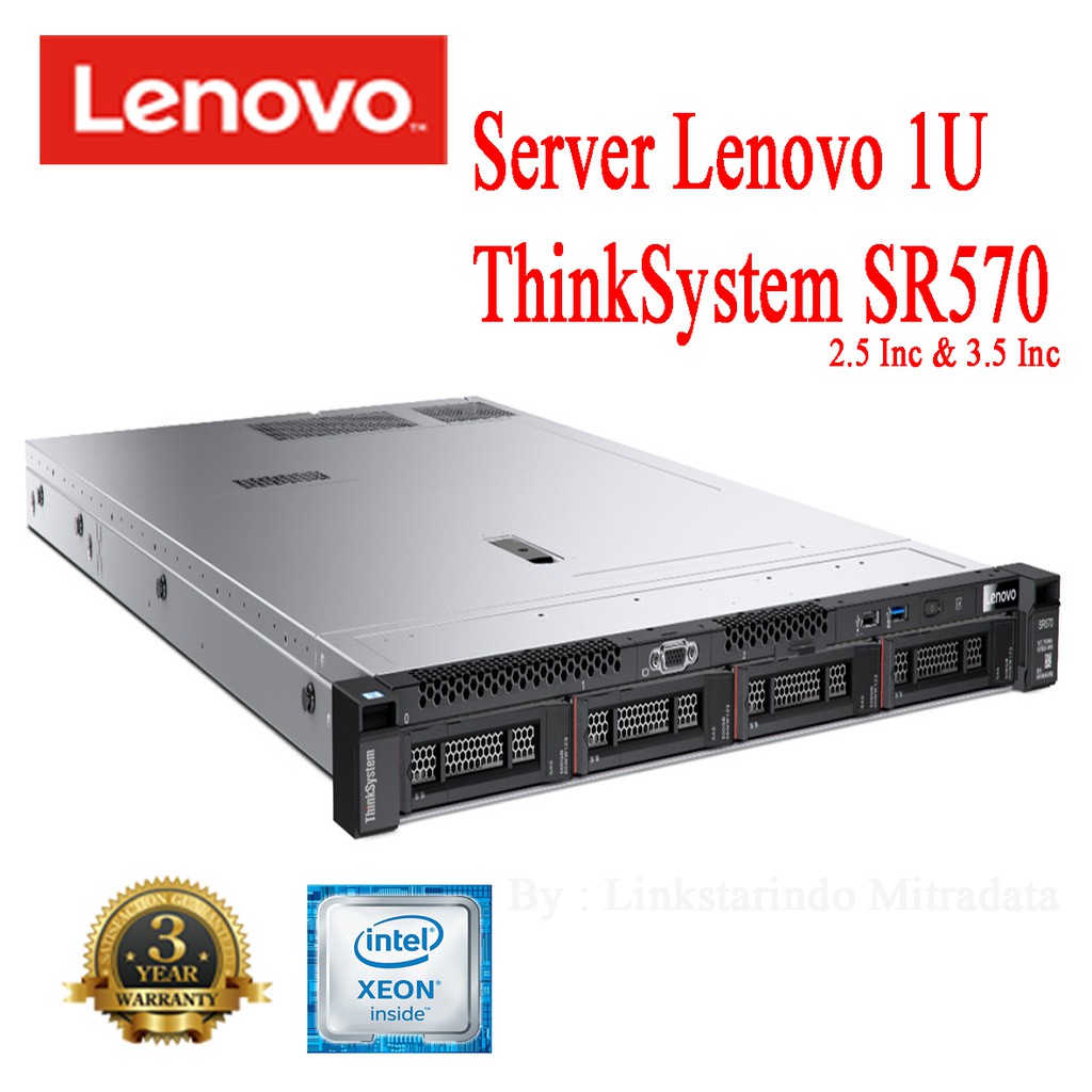 Jual Lenovo Server Thinksystem SR570 (MSG) - Dual Intel Xeon Gold 6230 ...