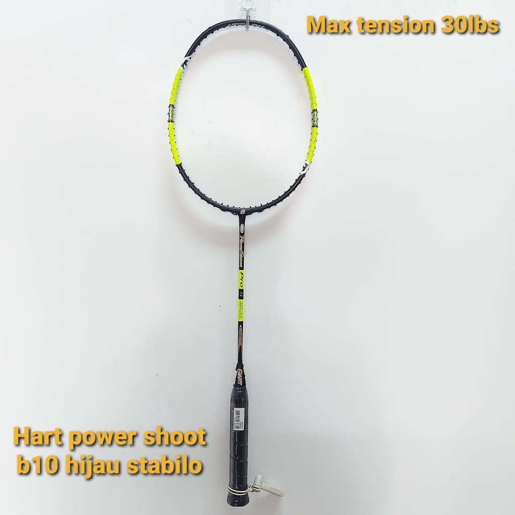 Jual Raket Badminton Hart Power Shoot B10 hijau stabilo ( Raket only ...