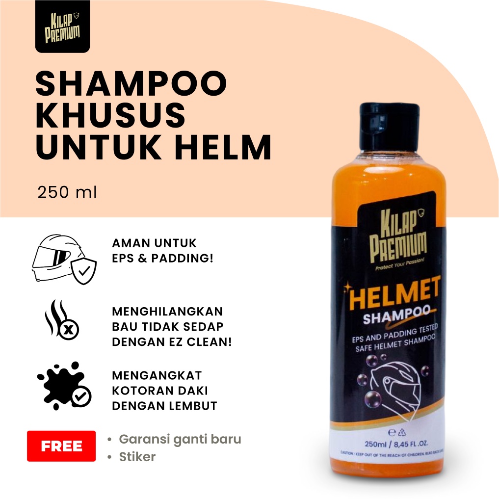 Jual Helmet Shampoo I Kilap Premium - Shampoo Cuci Helm, Sabun Cuci ...