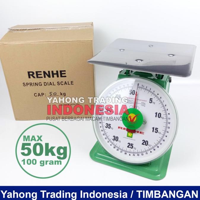 Jual Timbangan Jarum Manual RENHE 50kg 100g | Shopee Indonesia