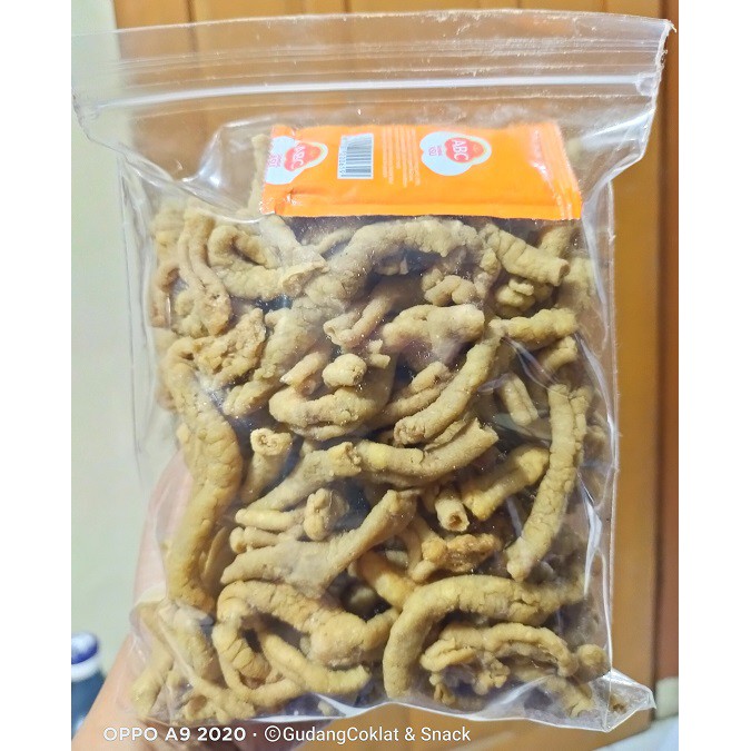 Jual SNACK KERIPIK USUS + SAOS SAMBAL 200gr | Shopee Indonesia